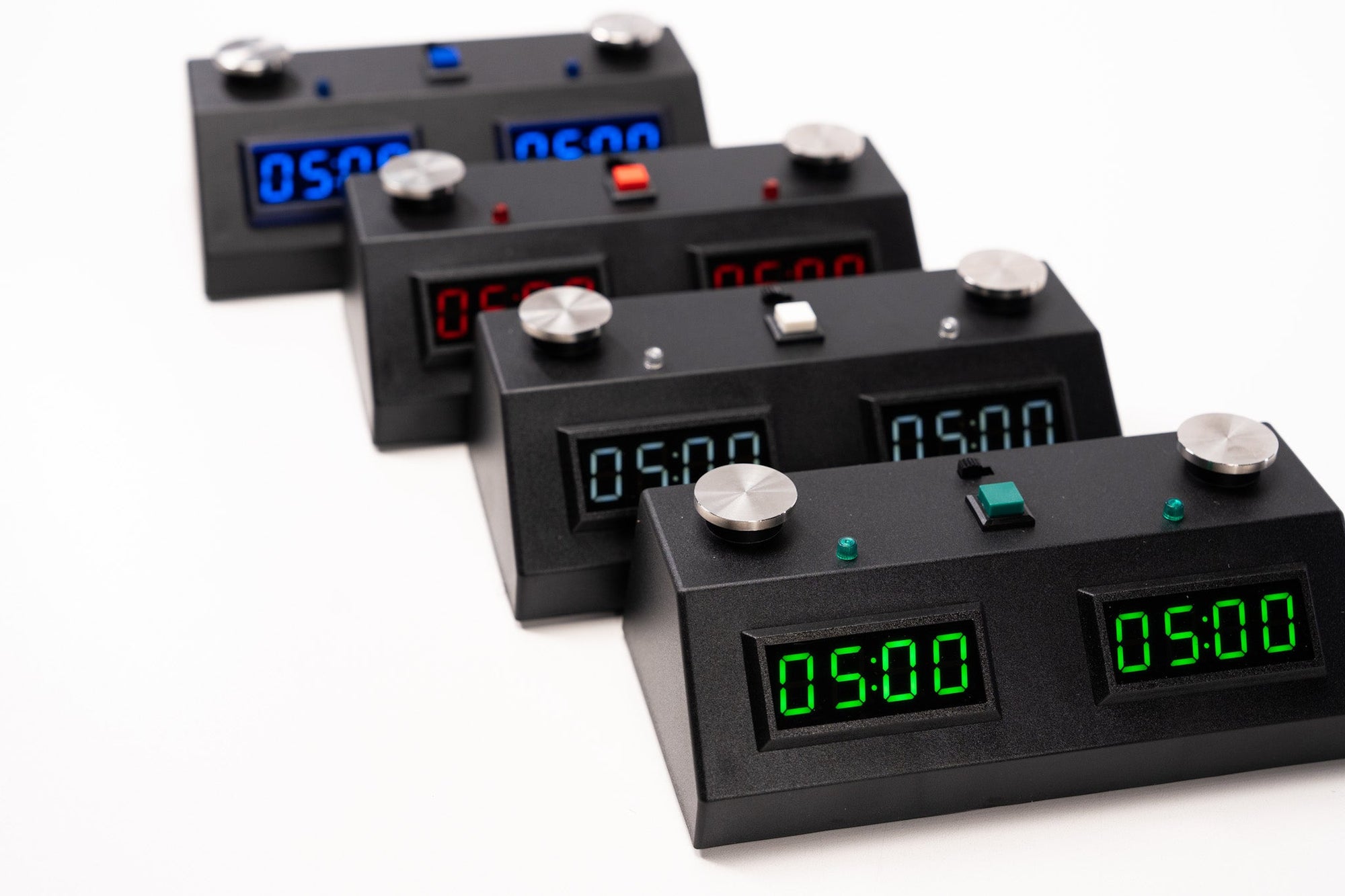 ZMF-II Black Digital Chess Clock LED
