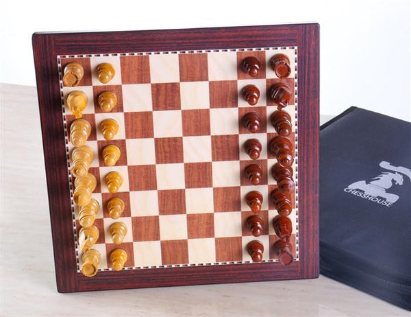 12" Magnetic Travel Chess Set in Rosewood Color – Chess House