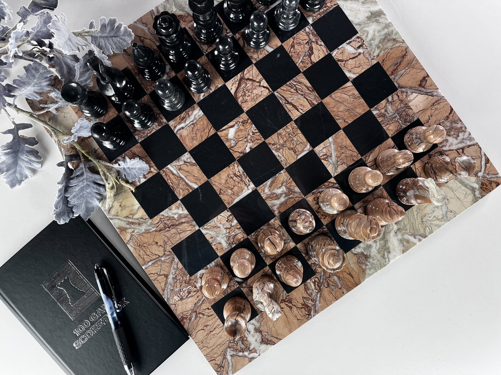 Stone Chess Set | Marble, Alabaster & More