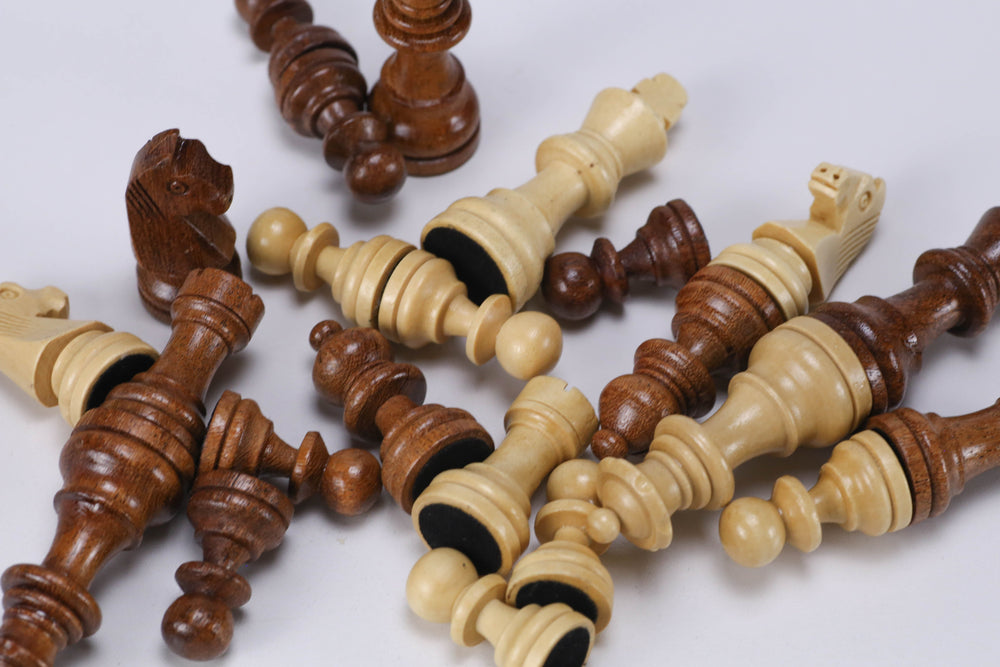 2.75" Wooden Magnetic Chess Pieces