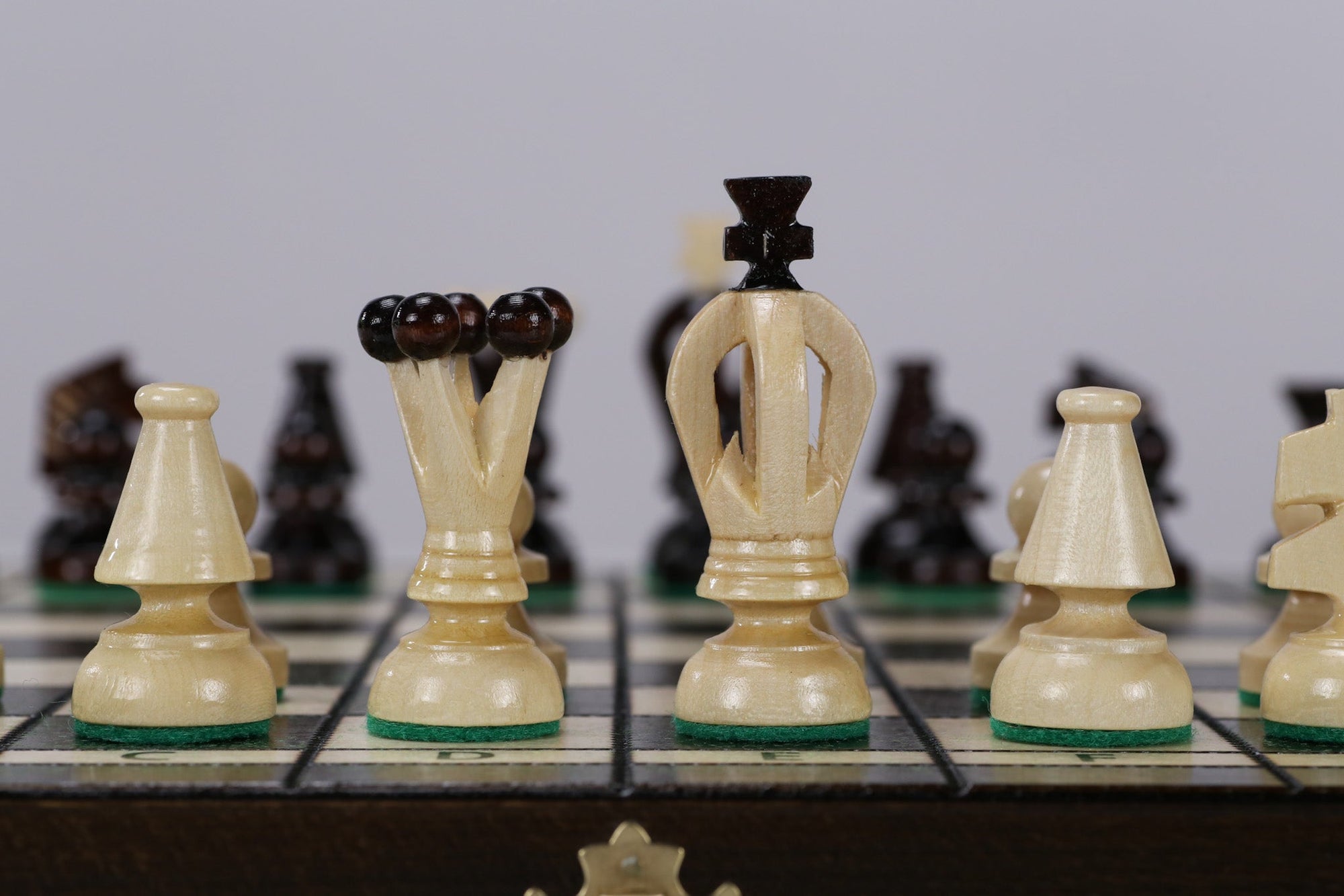 2 in 1 Chess & Checkers Game Set