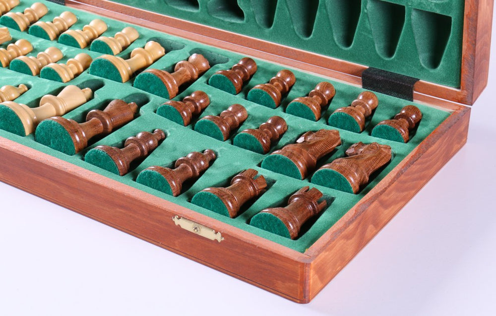 20" Tournament No 6 Chess Set with Shisham 3 3/4" pieces