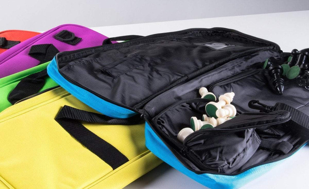 24 x 8 x 3" Deluxe Chess Bag - Neon