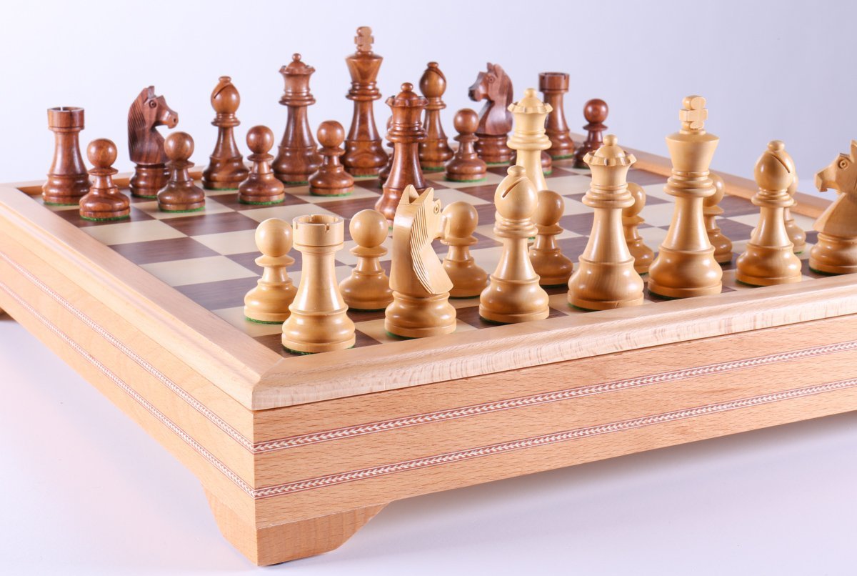 3 3/4" Timeless Pieces on Beech Wood Storage Chest