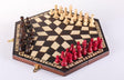 3 Player Medium Wood Chess Set