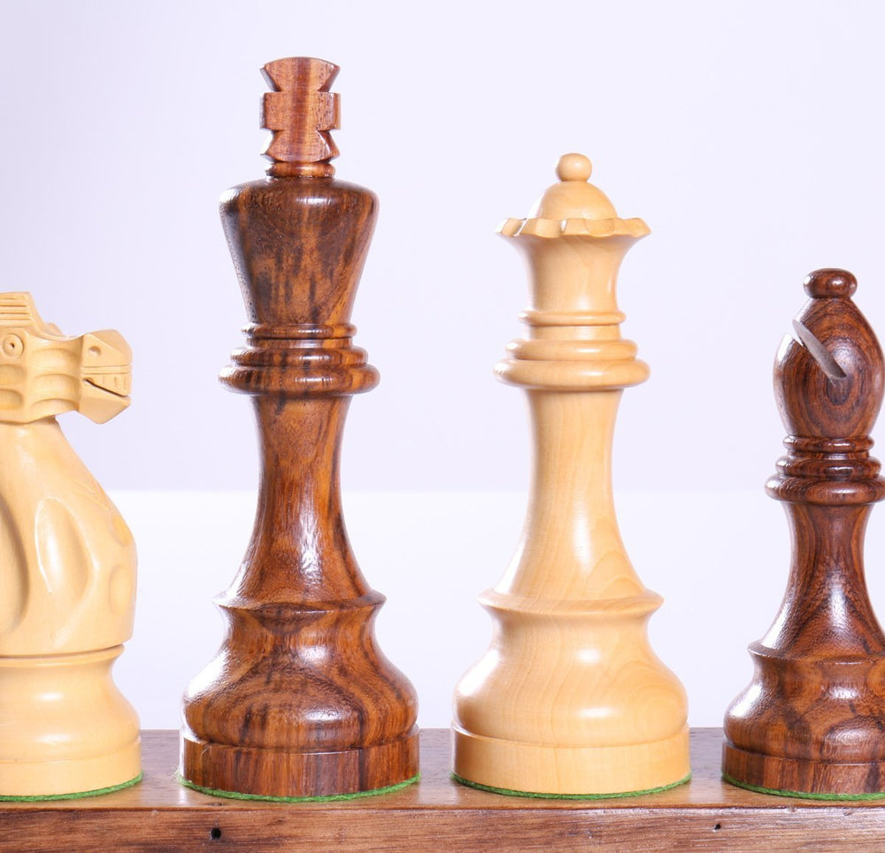 6" Rosewood Chessmen