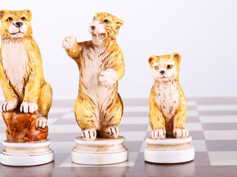 Animal Kingdom Chess Pieces from Italy