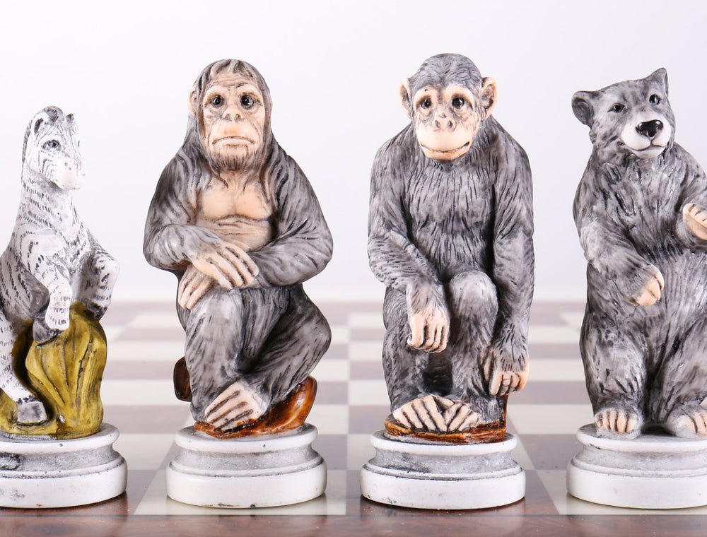 Animal Kingdom Chess Pieces from Italy
