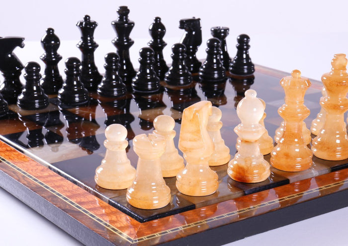Alabaster Chess Sets: Stone Boards & Chess Pieces