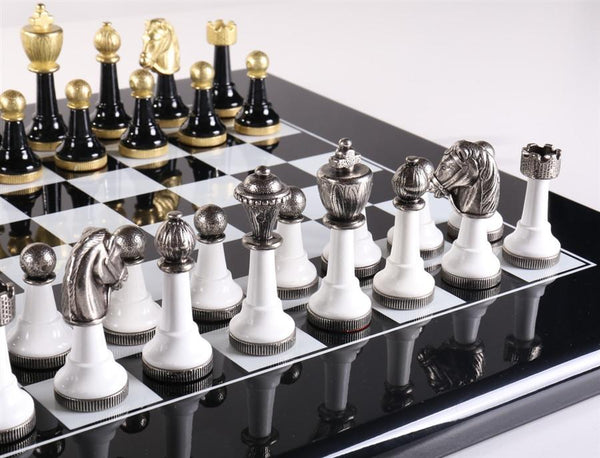Metal Chess Sets: Buy Steel Boards & Chess Pieces