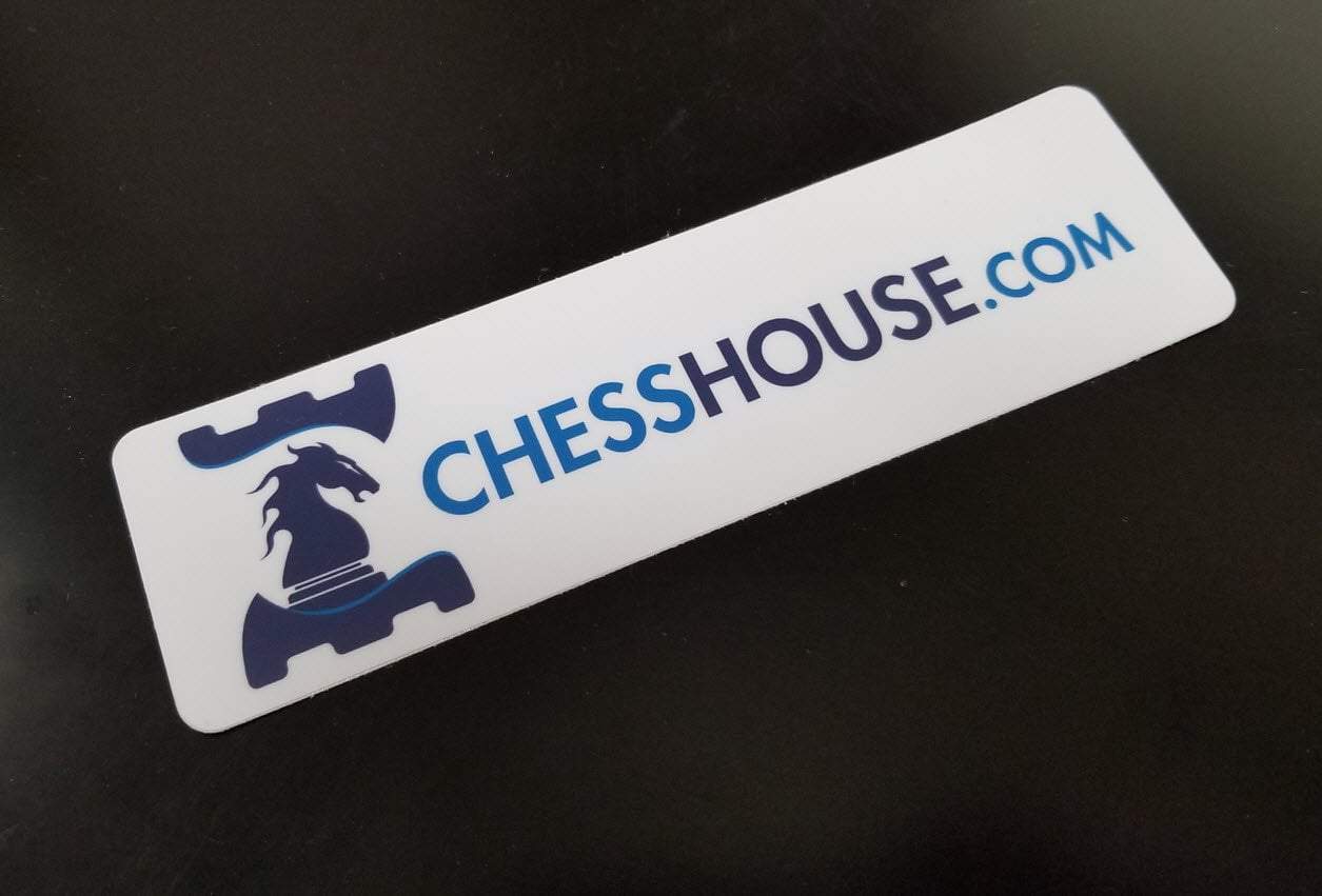 Chess House Logo Sticker