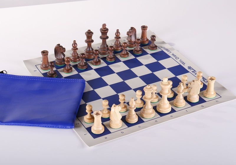 Chess4Life Mini Chess Set - Wooden Pieces