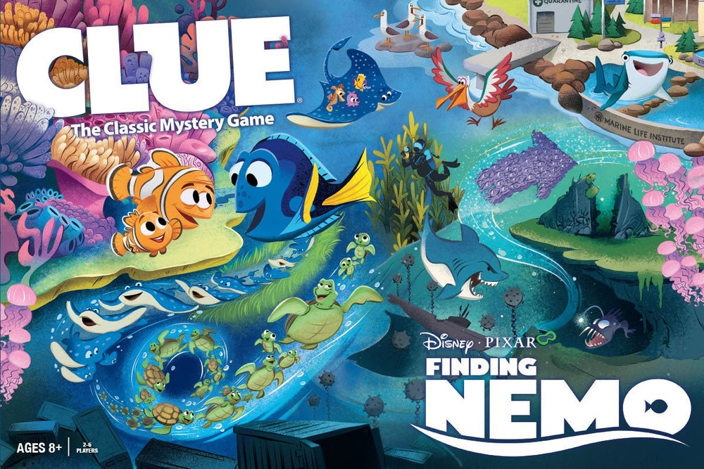 Clue Board Game - Finding Nemo Edition