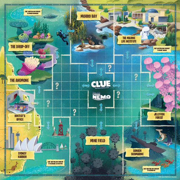 Clue Board Game - Finding Nemo Edition – Chess House