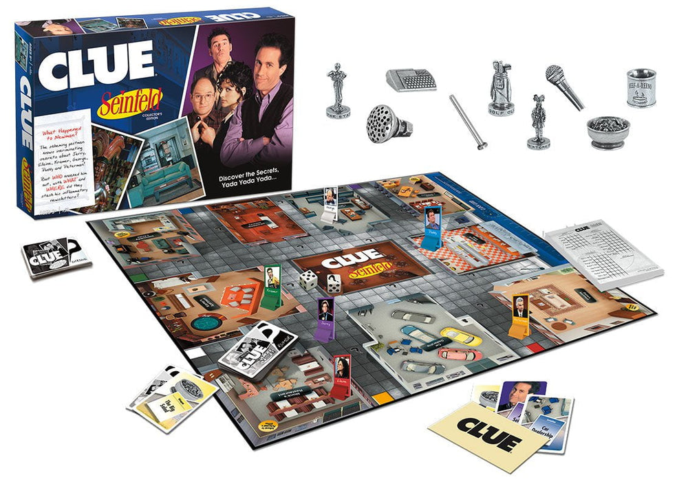 Clue Board Game - Seinfeld Edition