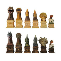 Dinosaur Chessmen