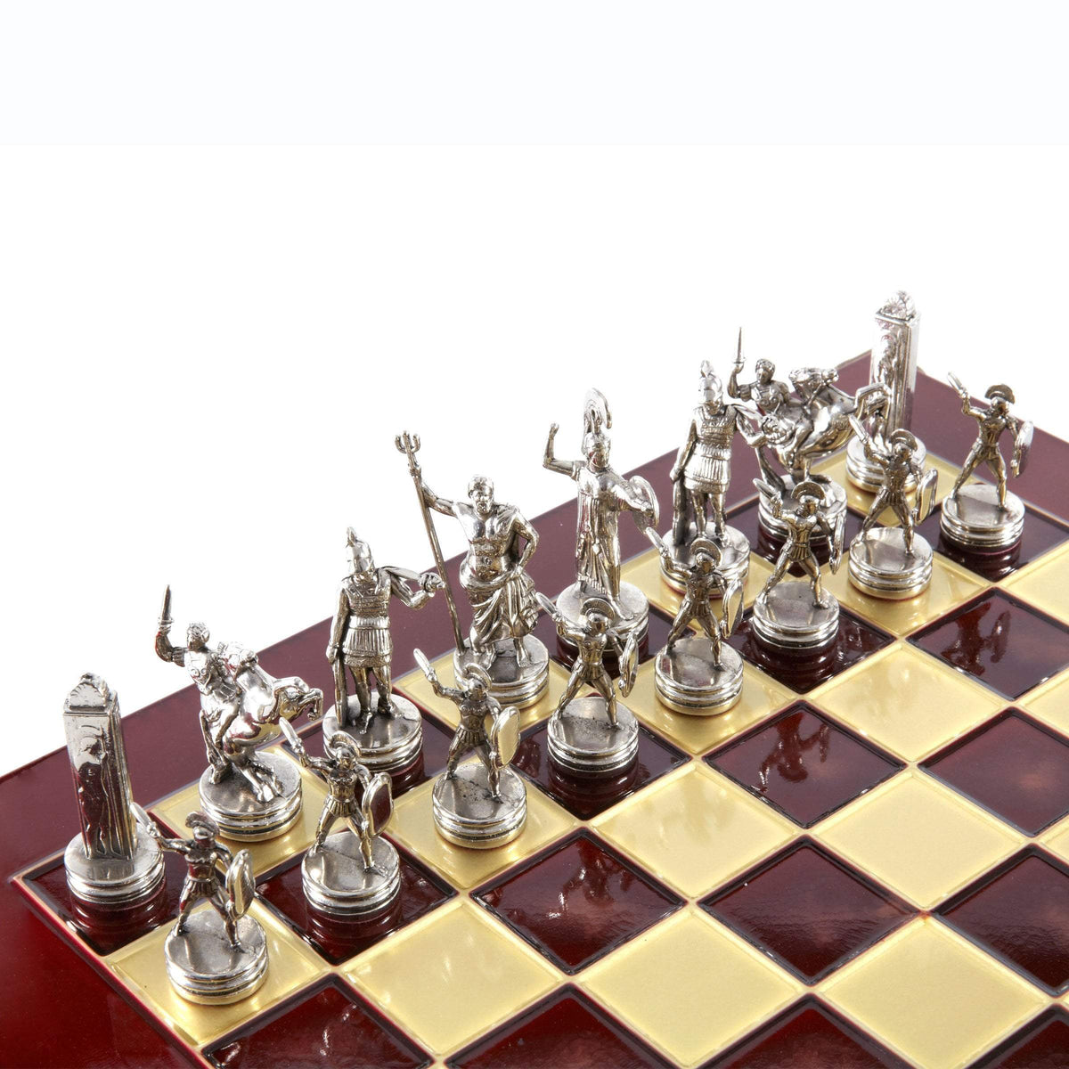Greek Mythology Chess Set - 14"