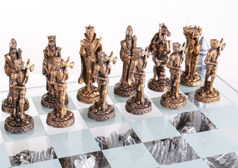 Medieval Knights 3D Chess Set
