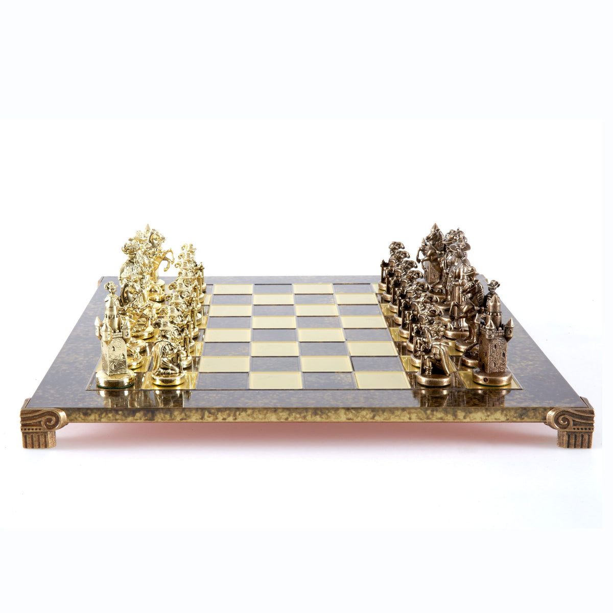 Medieval Knights Chess Set - 17"