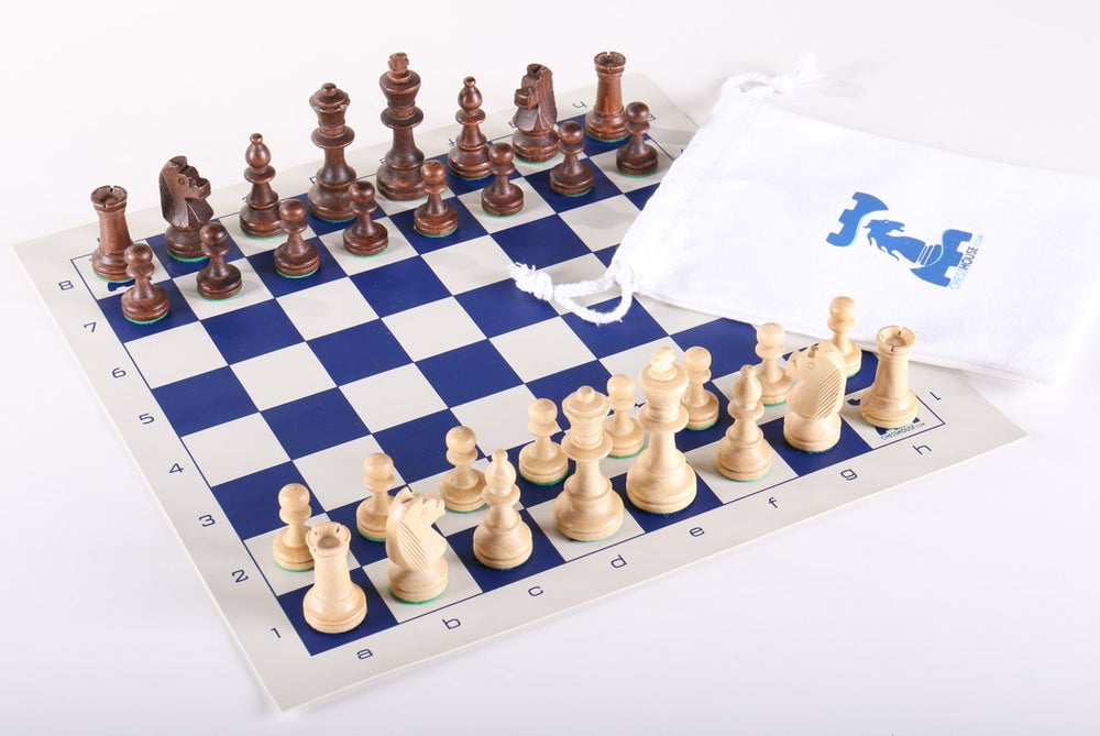 Mini ChessHouse Chess Set with Wood Pieces