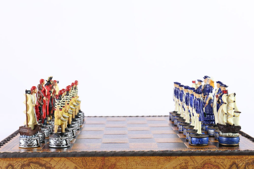 Pirates Chess Set with Storage Board