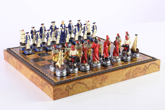 Military Chess Sets: Army-Themed Boards & Soldier Pieces