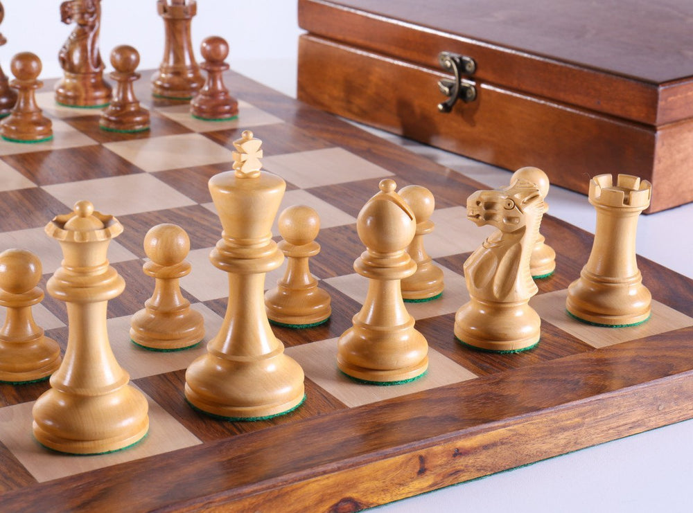 Rustic Cabin Chess Set Combo