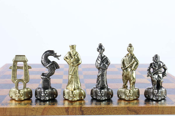 Samurai Themed Metal Chess Men – Chess House