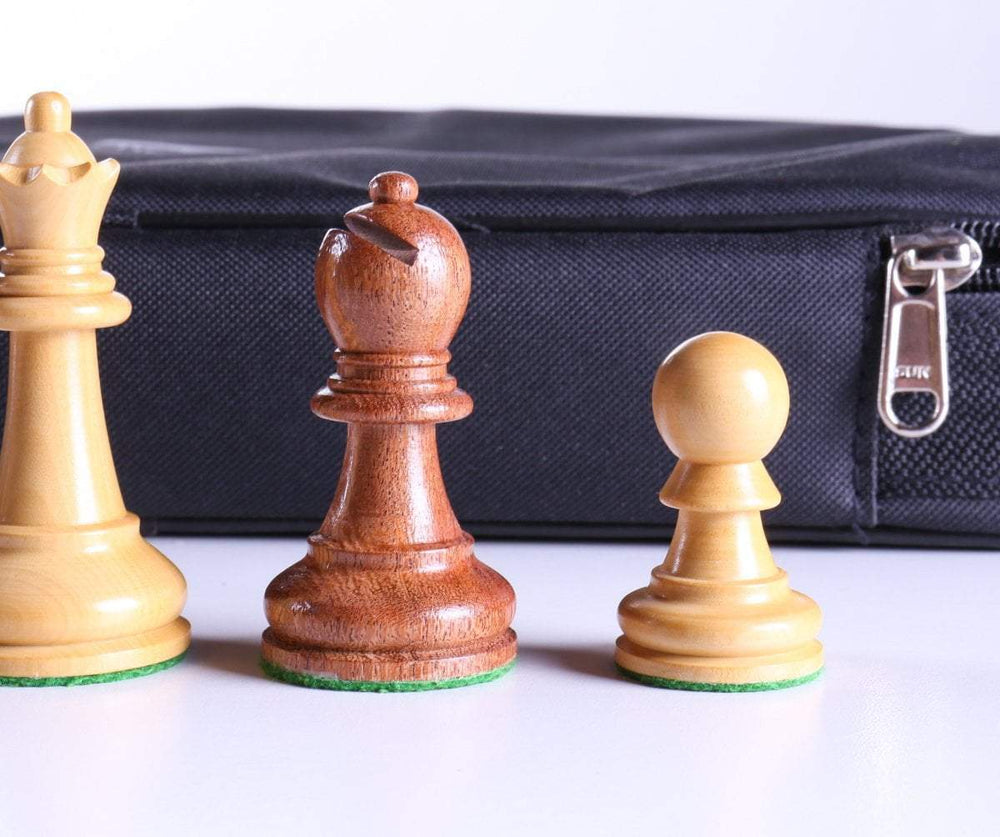 SINGLE REPLACEMENT PIECES: 3 5/8" Ultimate Style Wooden Chess Pieces