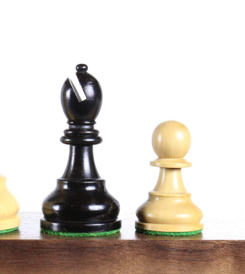 SINGLE REPLACEMENT PIECES: 3.75" Ebonized Chess Pieces