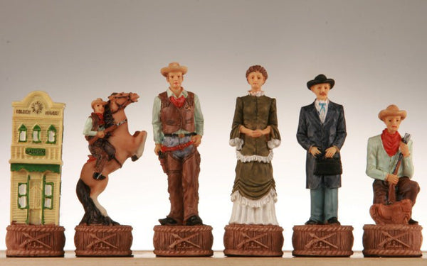 SINGLE REPLACEMENT PIECES: Cowboys and Indians II Chess Pieces – Chess ...