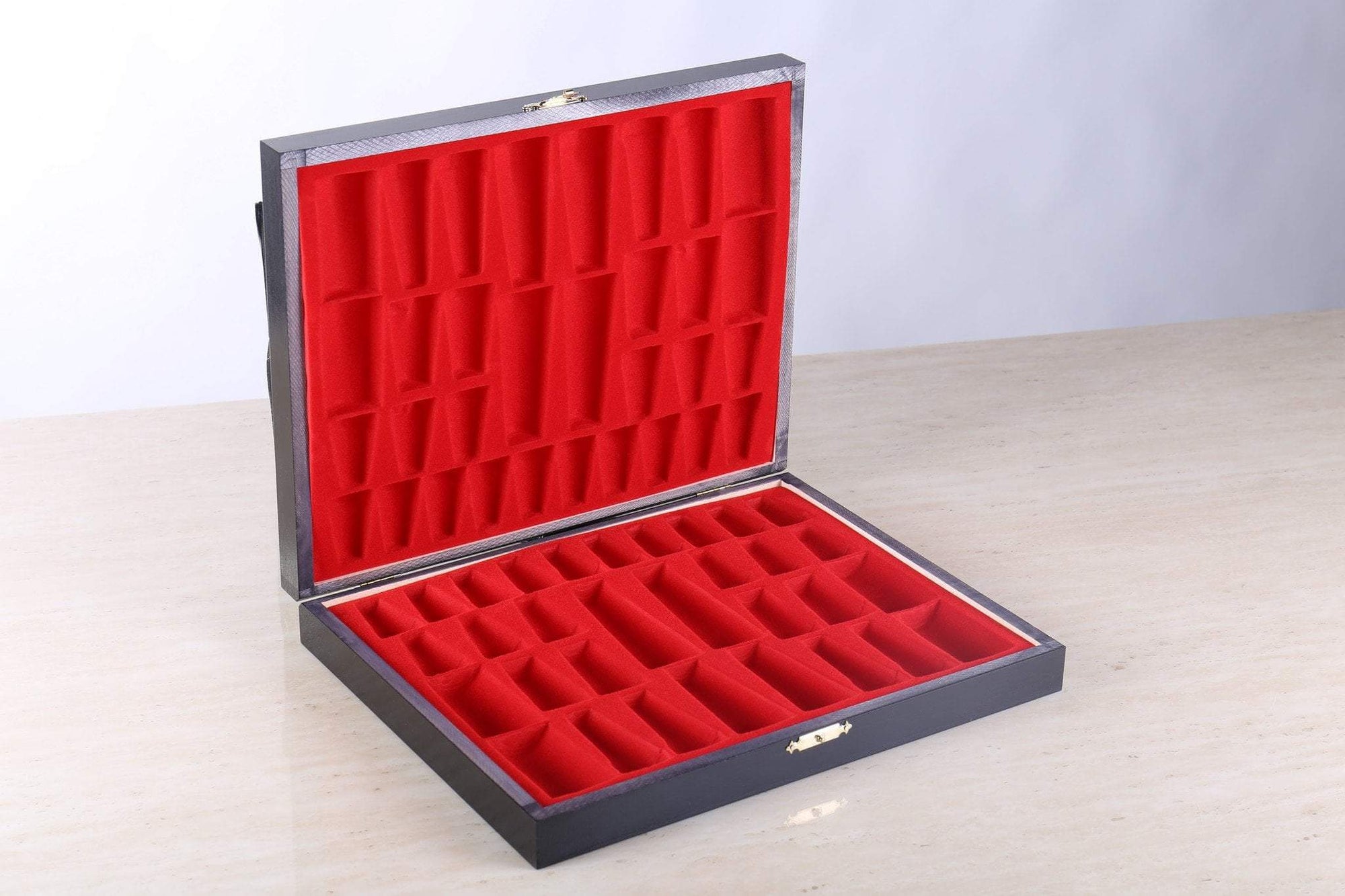 Standard Flat Wood Chess Box