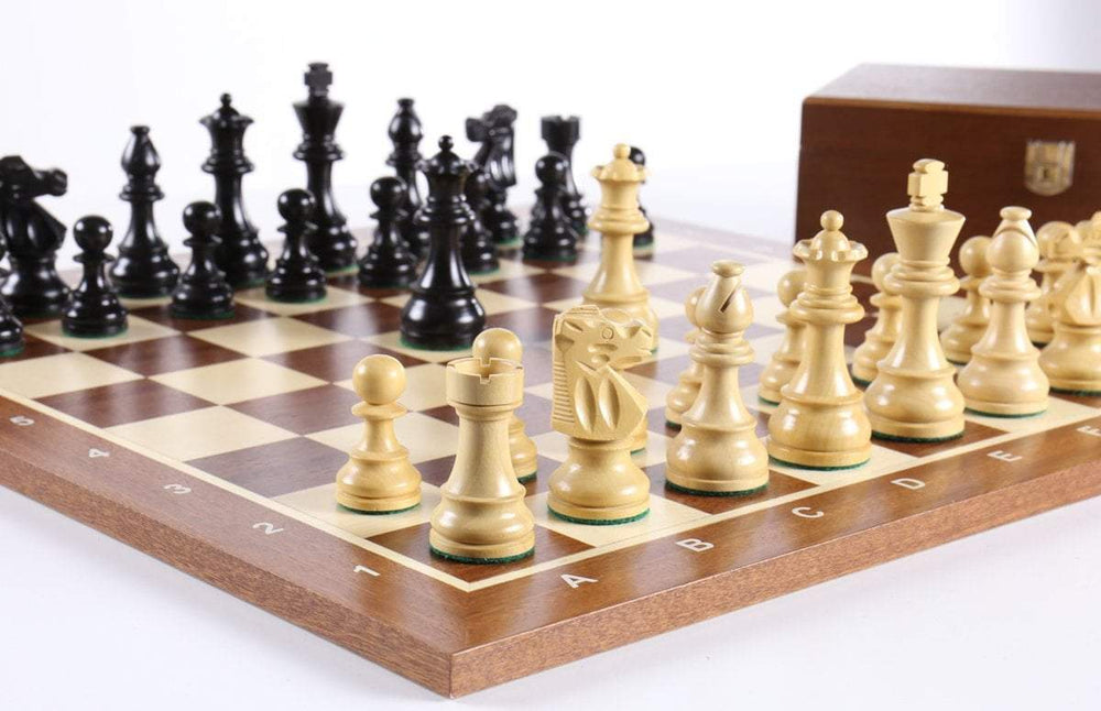 The French Series Chess Set Combo with Storage