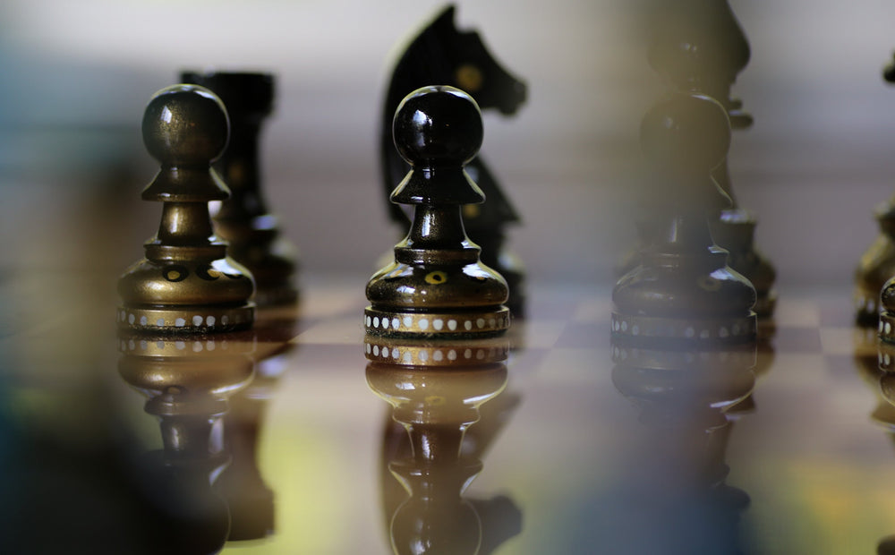 The Stoic - Sydney Gruber Painted Champions Chess Set #4