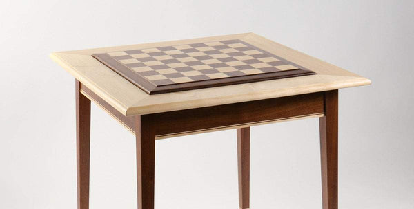 Walnut Maple Premium Hardwood Chess Table – Chess House