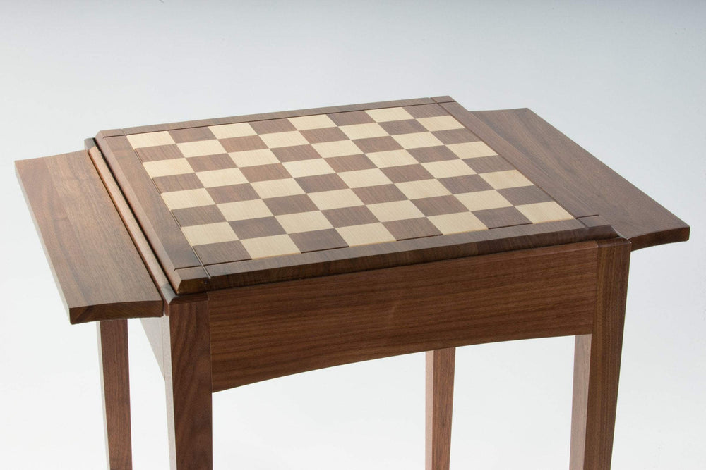 Walnut Player's Chess Table USA