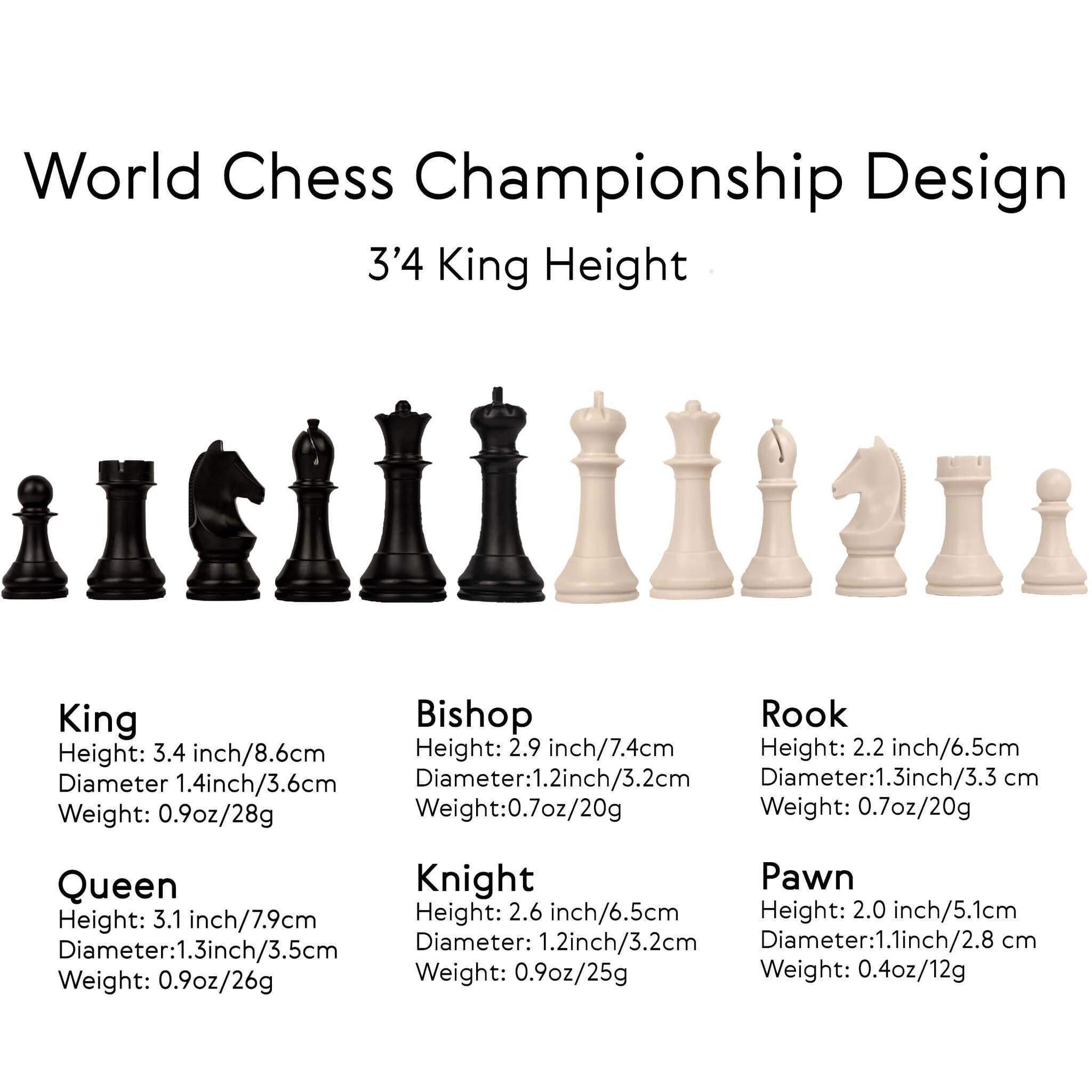 World Chess Official Chess Set Academy Edition