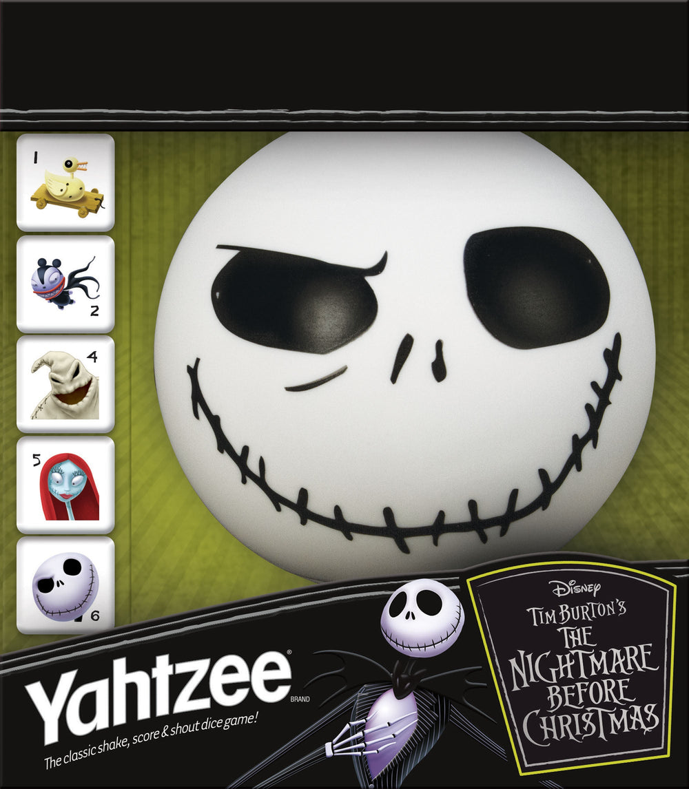 Yahtzee Dice Game - Nightmare Before Christmas Edition